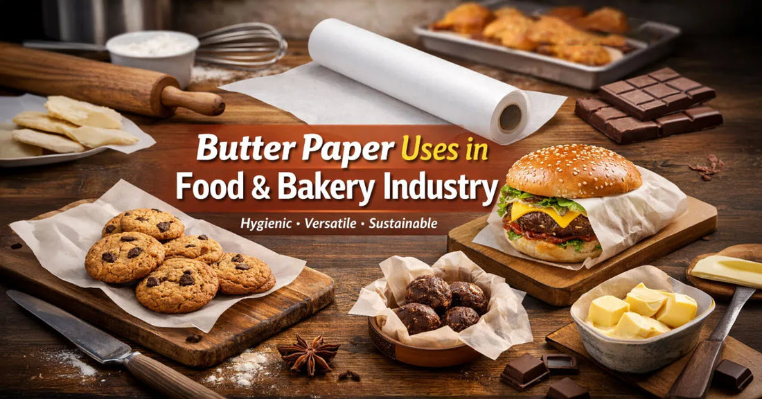 Best Uses of Butter Paper in the Food & Bakery Industry – Ekvee