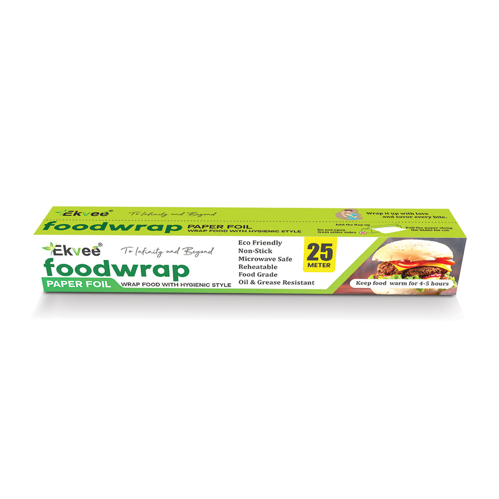 Eco-Friendly Food Wrap | Biodegradable Butter Paper & Foil – Ekvee
